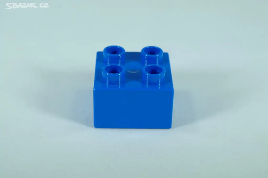 LEGO DUPLO cihla 2x2 - modrá - Kolín, Kolín IV - Bazar - Sbazar.cz