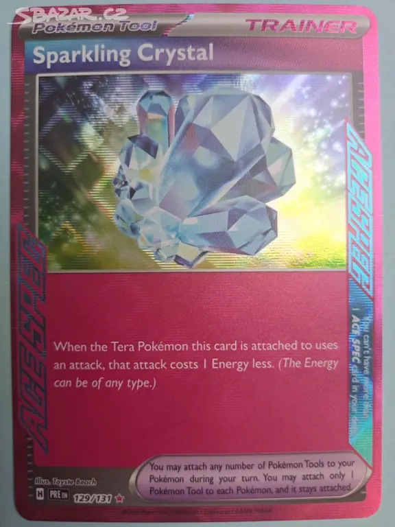 Pokemon karta "Sparkling Crystal" (129/131) - PRE - Dolní Břežany ...
