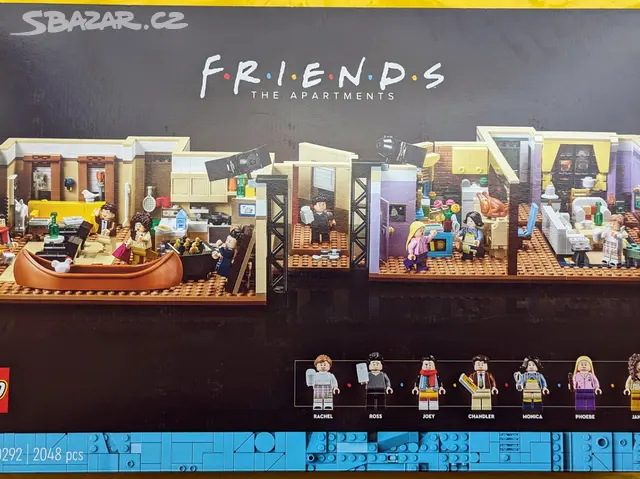 LEGO IDEAS 10292 FRIENDS Byty ze seriálu Přátelé - Praha, Hostivař ...