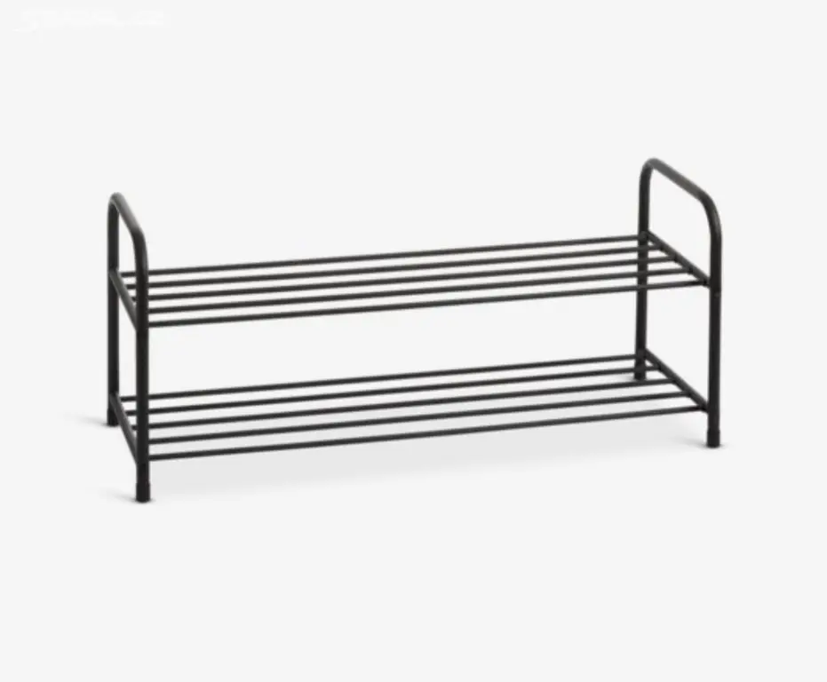 Botník z Jysk - černý, kovový - Česká - Bazar - Sbazar.cz