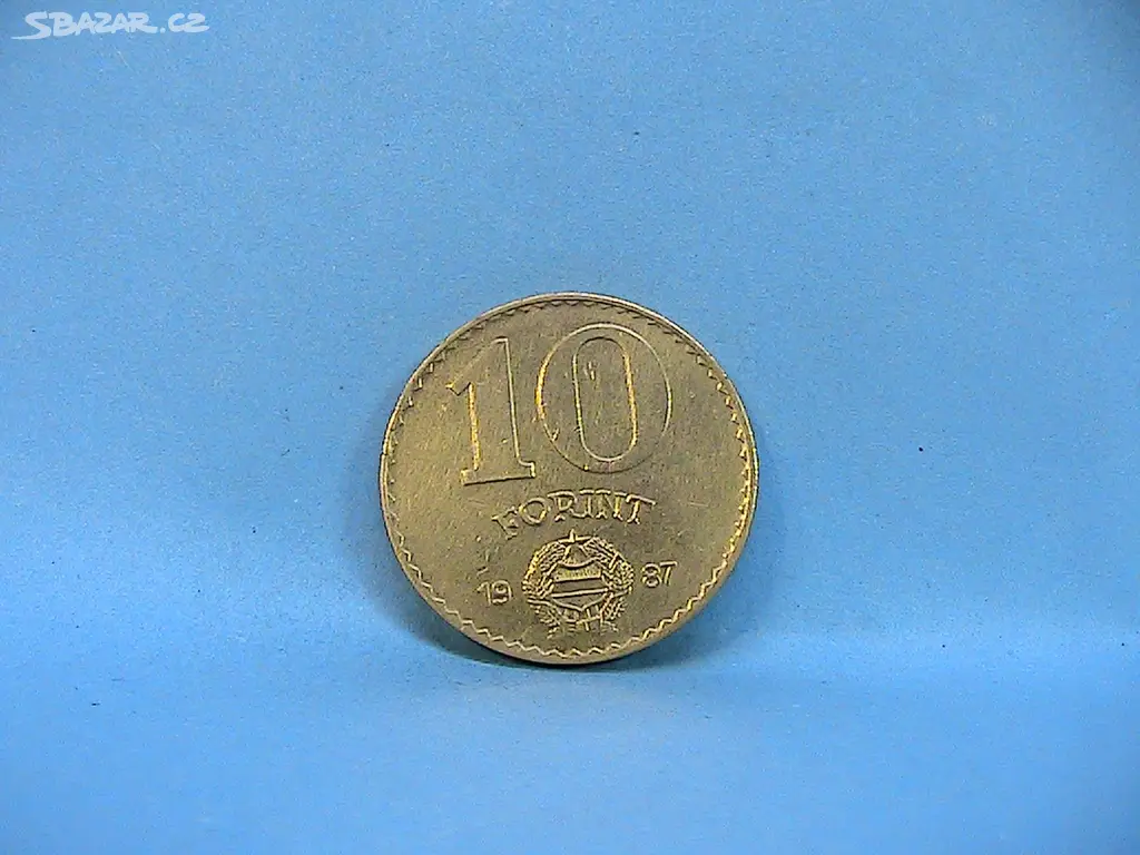 MINCE - MAĎARSKO - 10 FORINTŮ 1987 - Doksy - Bazar - Sbazar.cz