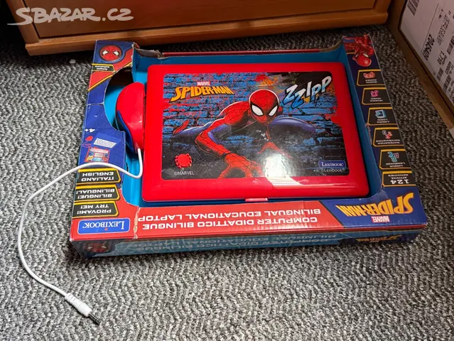 Vzdělávací notebook Lexibook JC798SPi1 Spider-Man - Plánice - Bazar ...