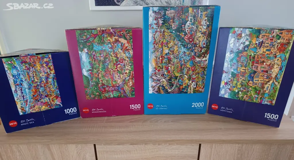 Puzzle Heye - Rakovník - Bazar - Sbazar.cz