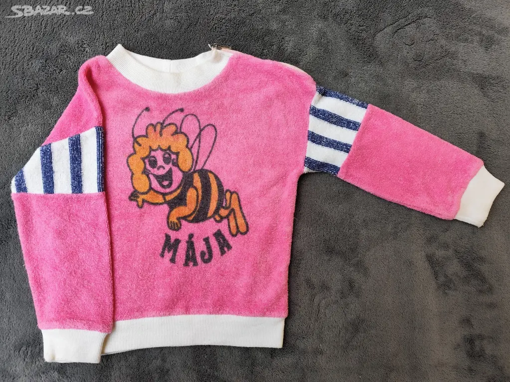 Retro mikinka včelka Mája !Balíkovna jen za 50 Kč - Praha - Bazar ...