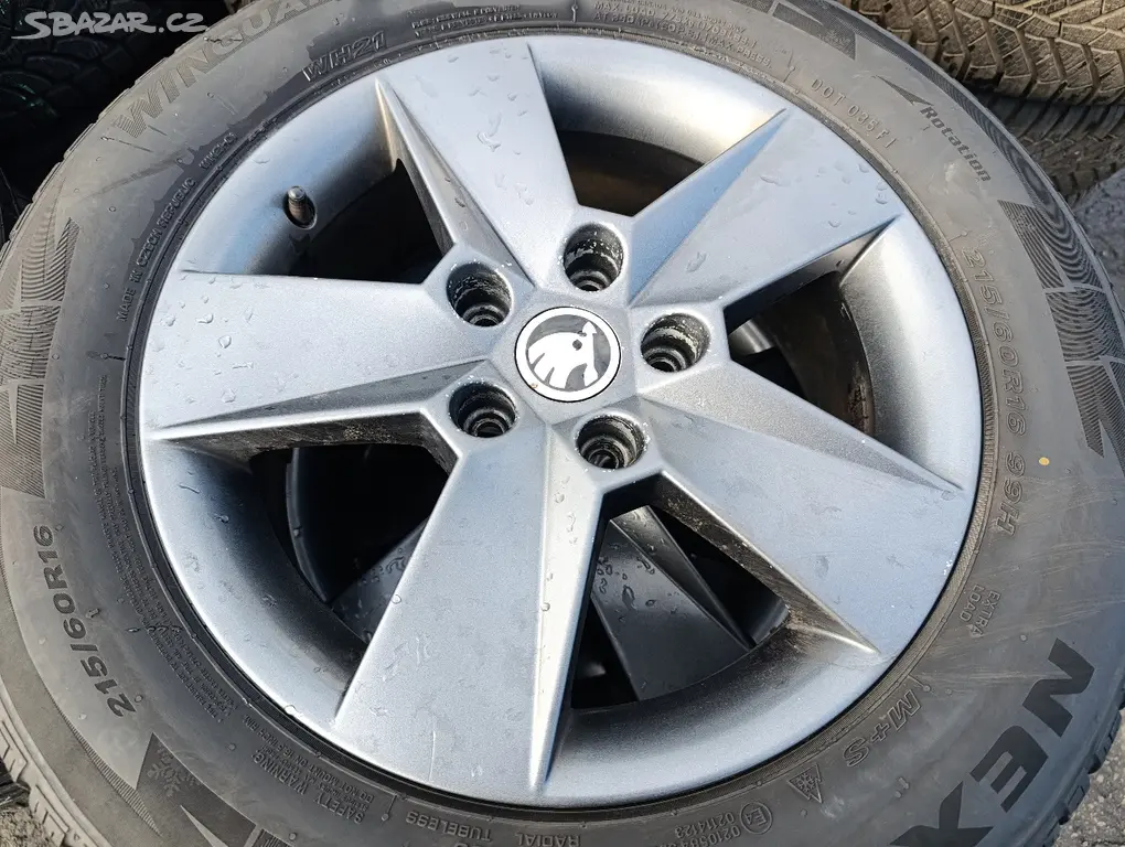 5x112 Škoda Octavia 6,5Jx16 ET46 5E0601025H disky - Staříč - Bazar ...