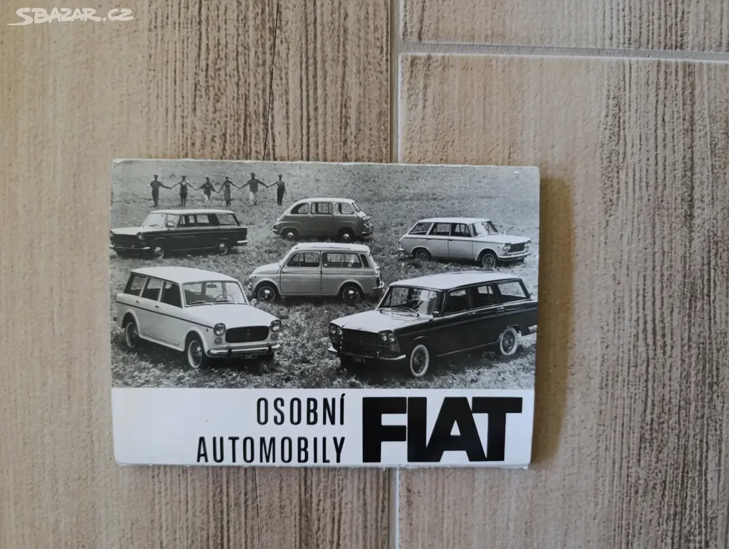 Prospekt Fiat, PressFoto, 70. léta. - Tábor - Bazar - Sbazar.cz