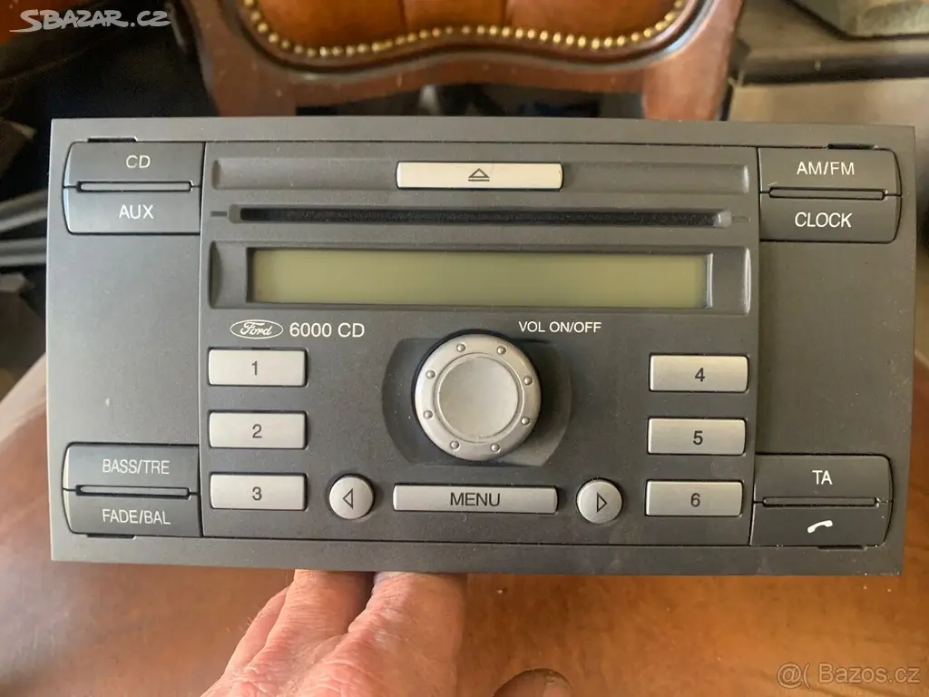 FORD Originál Autorádio včetně kodu, plně funkční - Buštěhrad - Bazar ...