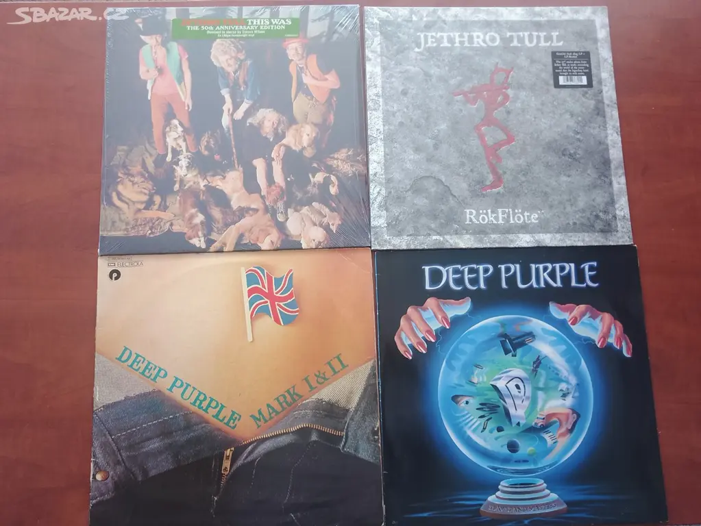 PRODÁM MIX LP - JETHRO TULL, DEEP PURPLE,SAGA... - Havířov, Město ...