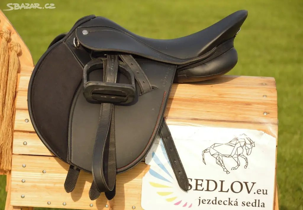 Anglické sedlo Fouganza PONY komplet - Třeboň - Bazar - Sbazar.cz