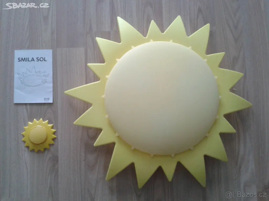 Sluníčkový lustr pro děti Smila sol IKEA - Praha - Bazar - Sbazar.cz