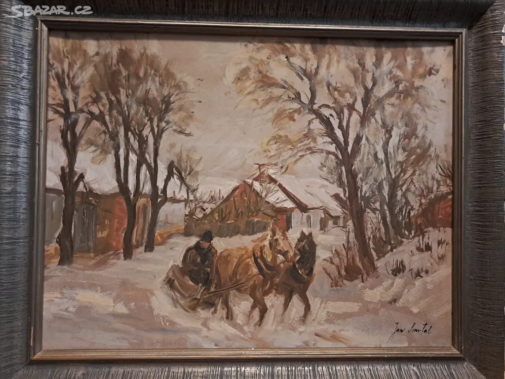 Jan Smítal - Zima na Slovácku - Brno, Brno-město - Bazar - Sbazar.cz
