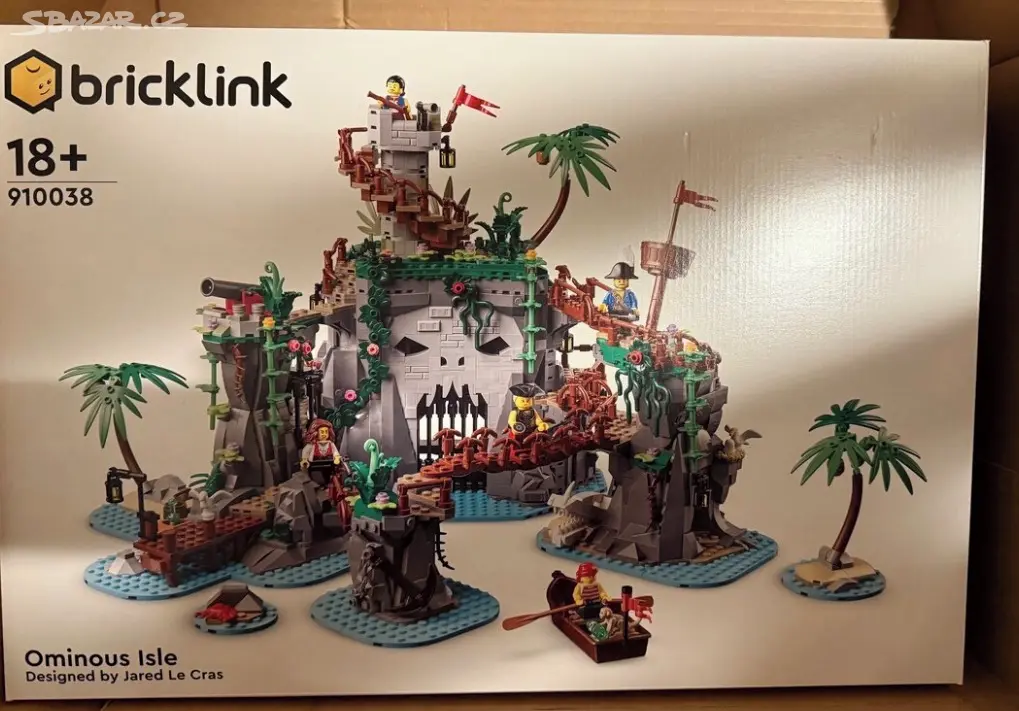 Lego Bricklink 910038 Zlověstný ostrov - Praha 6 - Bazar - Sbazar.cz