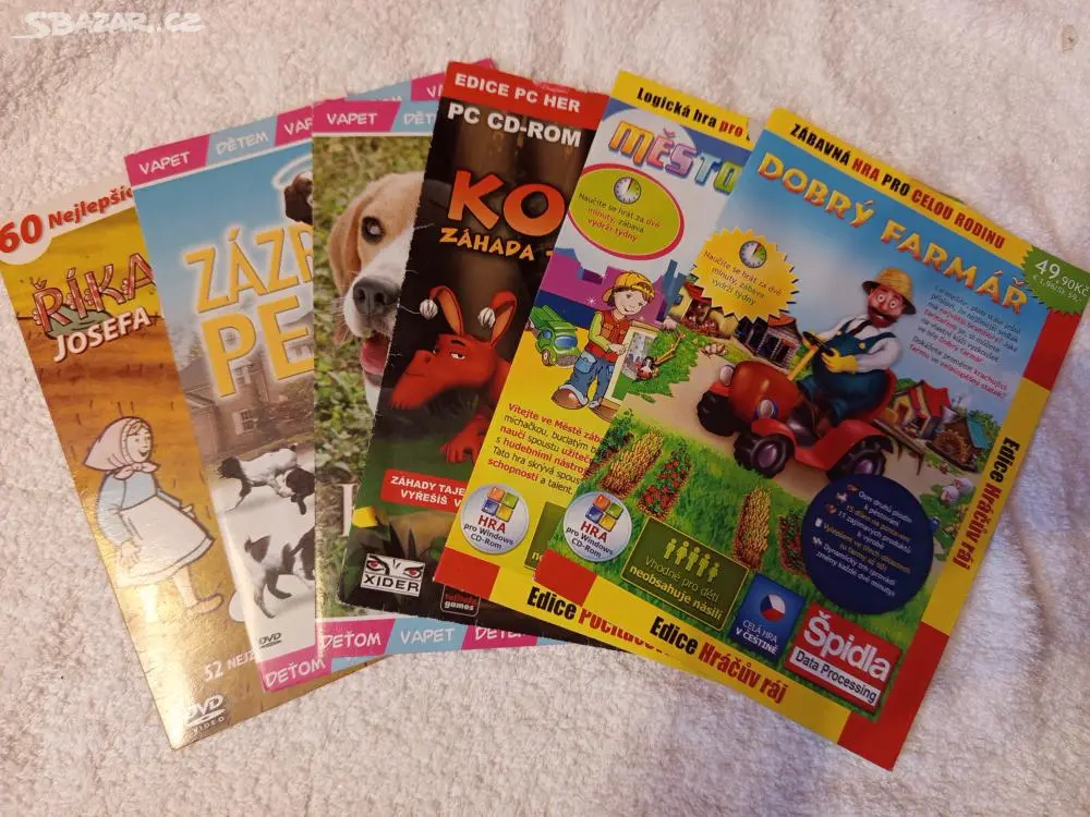 Sada - DVD a PC hry - Zlín - Bazar - Sbazar.cz