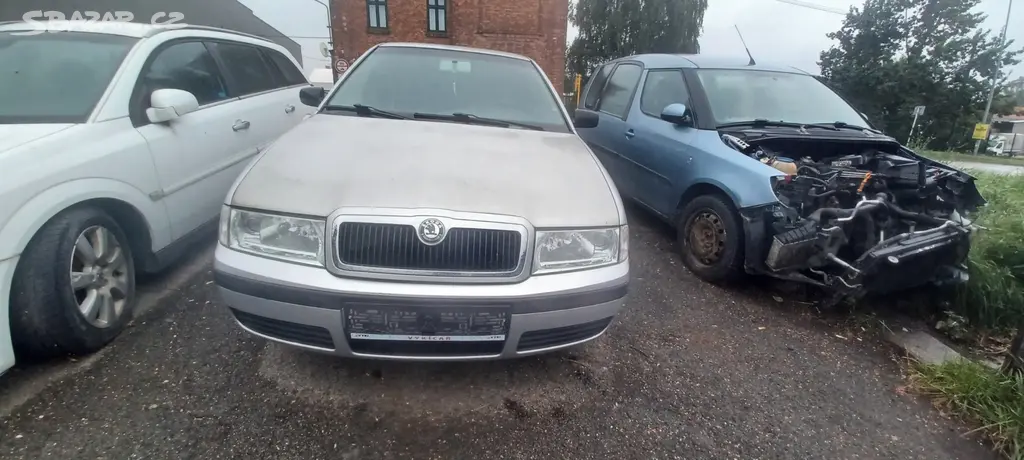 ŠKODA OCTAVIA 1.6, 75KW, LIFTBACK, KOD BARVY 9102 - Nový Jičín - Bazar ...