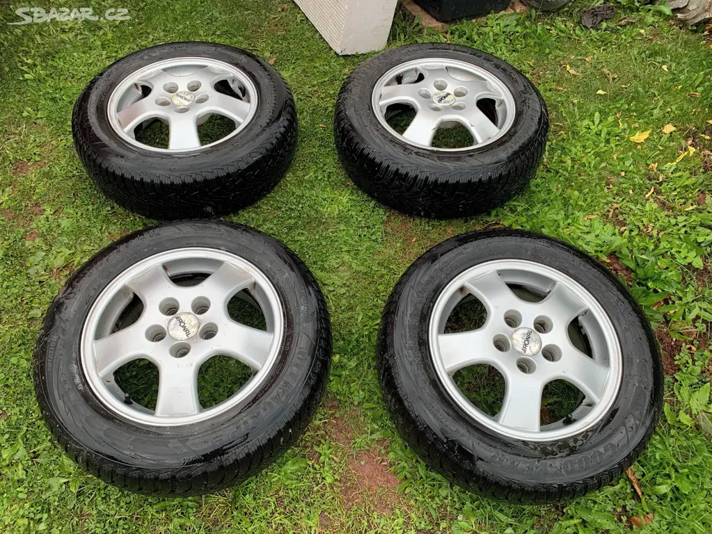 Alu disky Ronal R15 6Jx15H2 ET50 - Jičín - Bazar - Sbazar.cz