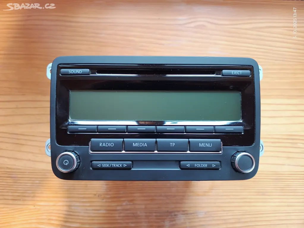 Autorádio VW RCD 310 Blaupunkt - originál VW - Velká Lhota - Bazar ...