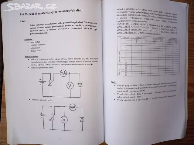 Fyzika v praxi - návody na praktická měření - Brno, Brno-město - Bazar - Sbazar.cz