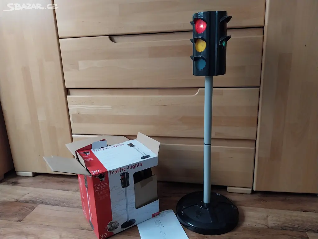Dětský dopravní semafor, výška 71cm. - Praha - Bazar - Sbazar.cz