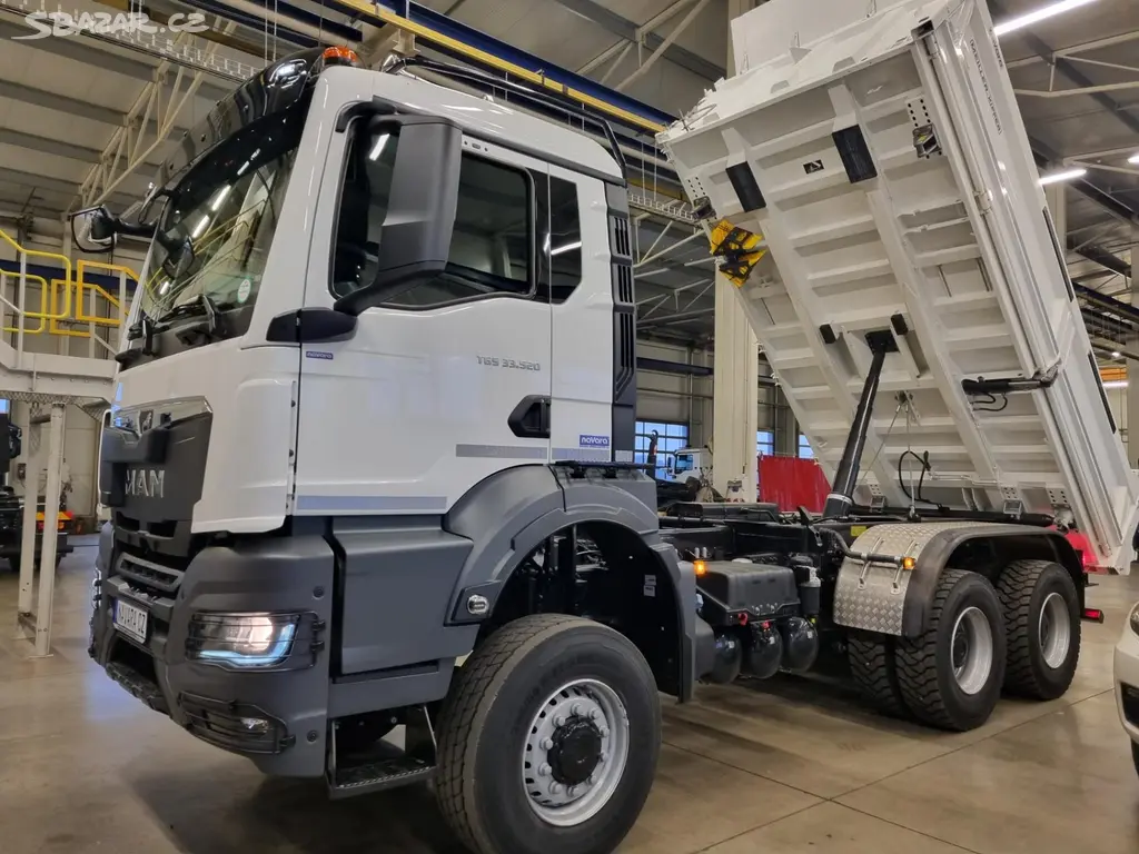 MAN TGS, 33.480 6x6 SKLOPKA MEILLER - Brno-venkov - Bazar - Sbazar.cz