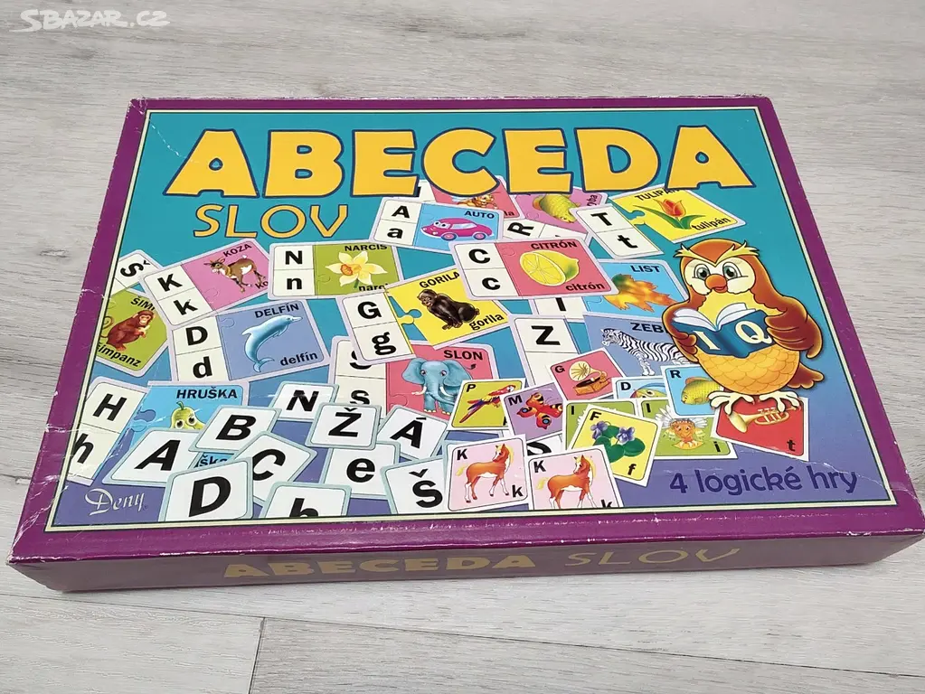Abeceda - stolní hra (4 logické hry) - Ostrava, Moravská Ostrava ...