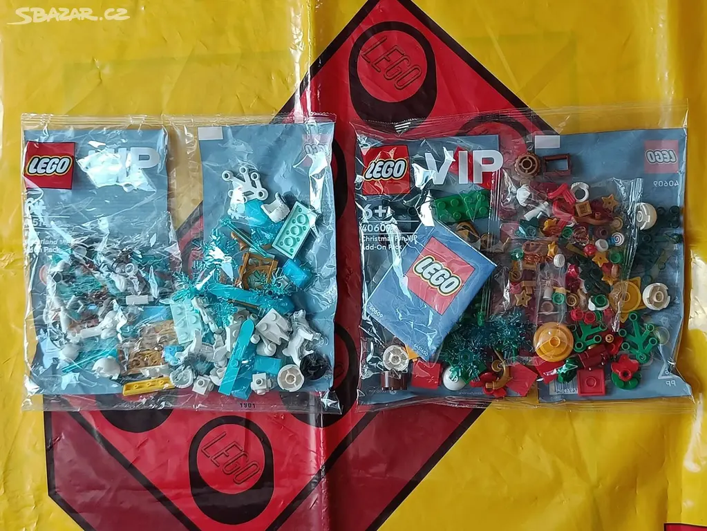 LEGO 40514 VIP Winter a 40609 Christmas polybag - Praha, Hostivař ...