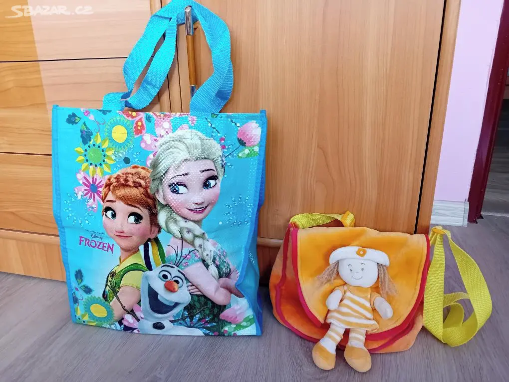 HEZKÉ DĚTSKÉ TAŠTIČKY S OBRÁZKY zn.Disney,Frozen - Kožlany, Dřevec ...