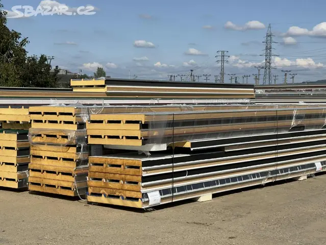 Střešní sendvičový PIR PUR panel - 40 mm - Veselí nad Moravou - Bazar ...