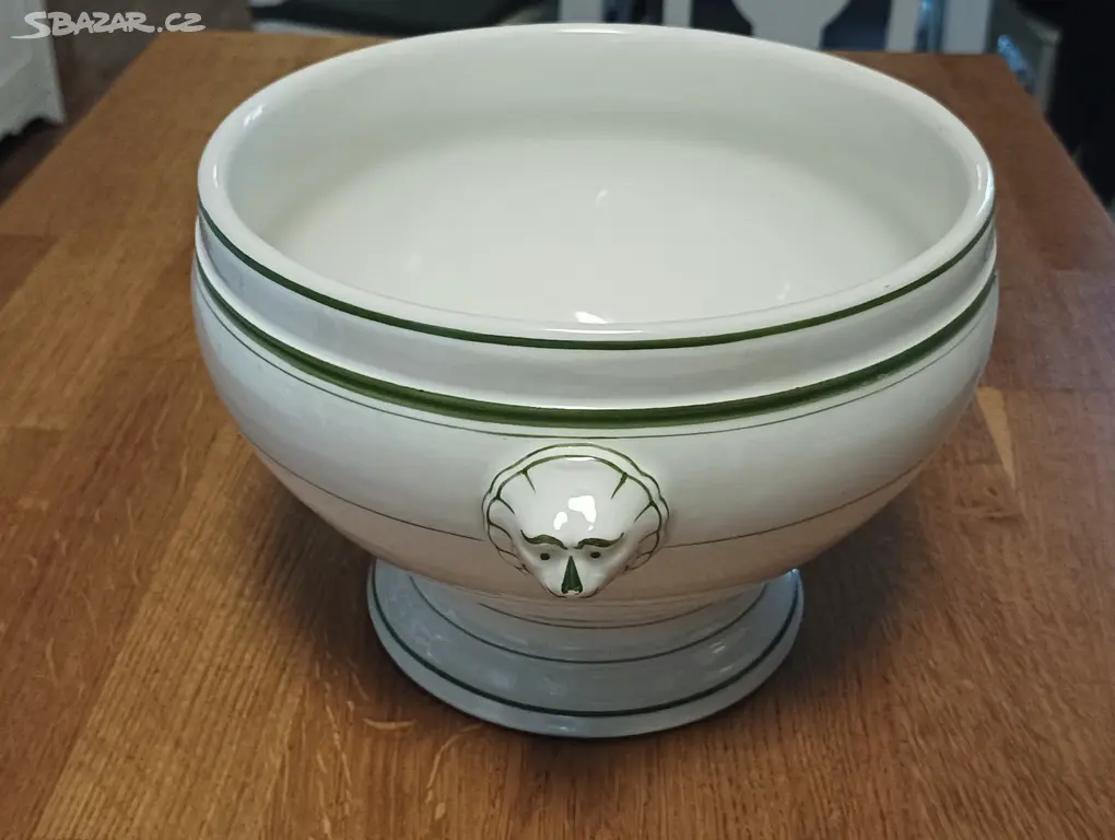 STAROŽITNÁ SECESNÍ PORCELÁNOVÁ MÍSA PIGOIS & JACQU - Pardubice - Bazar ...