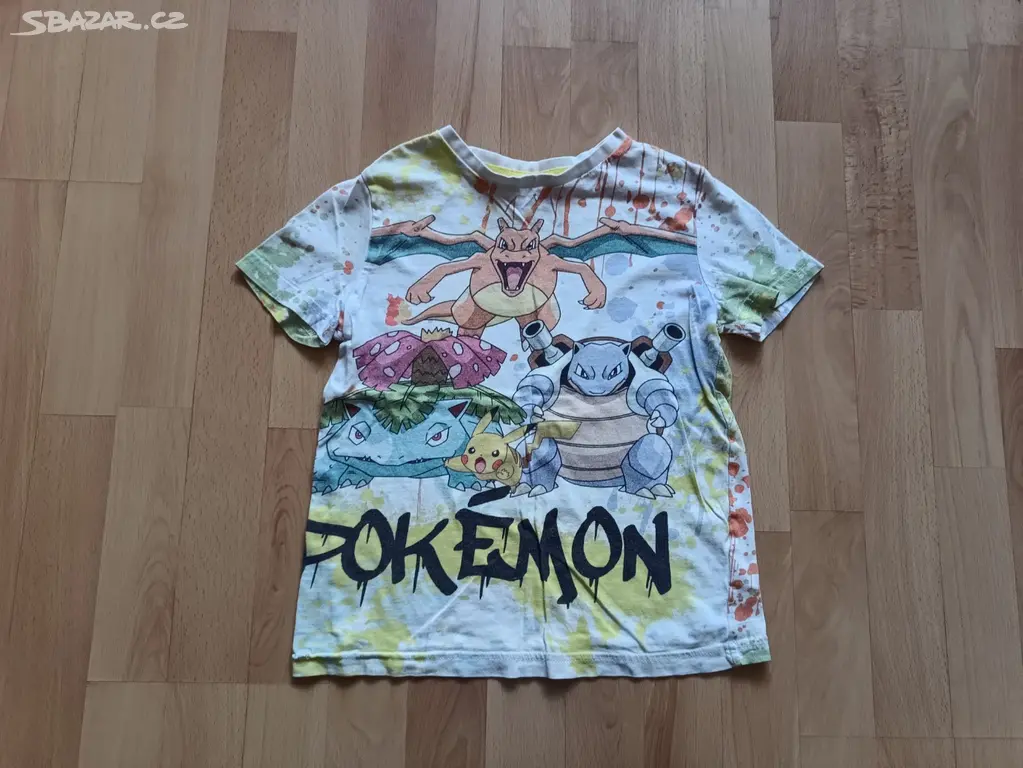 Triko Pokémon vel.128 - Český Těšín - Bazar - Sbazar.cz
