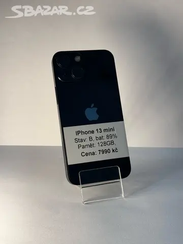 iPhone 13 mini black 128GB - Praha - Bazar - Sbazar.cz