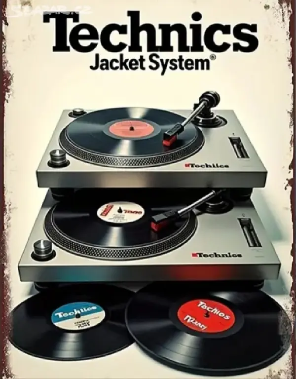 Cedule kovová 30x20 TECHNICS JACKET - Praha - Bazar - Sbazar.cz