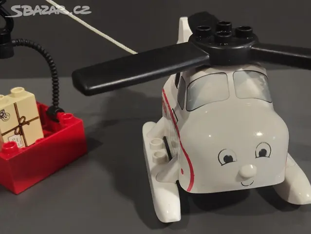 Lego Duplo 3300 mašinka Tomáš helikoptéra Harold - Karviná - Bazar ...