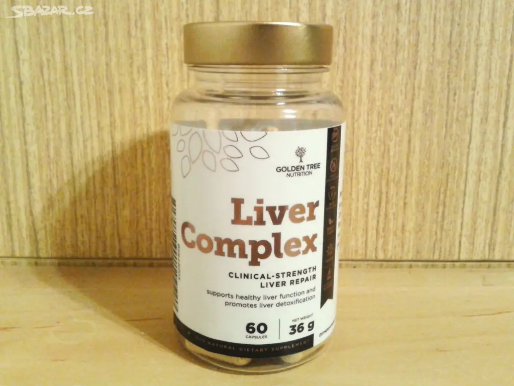 Liver Complex - Golden Tree, 60 kapslí - Kroměříž - Bazar - Sbazar.cz