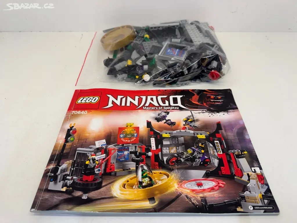 LEGO 70640 NINJAGO - S.O.G. Základna - Kraslice - Bazar - Sbazar.cz