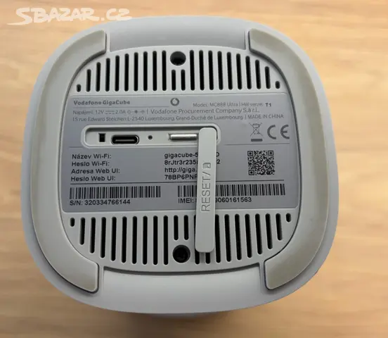 5G WiFi router - MC888 Ultra / Vodafone GigaCube - Ostrava, Moravská ...