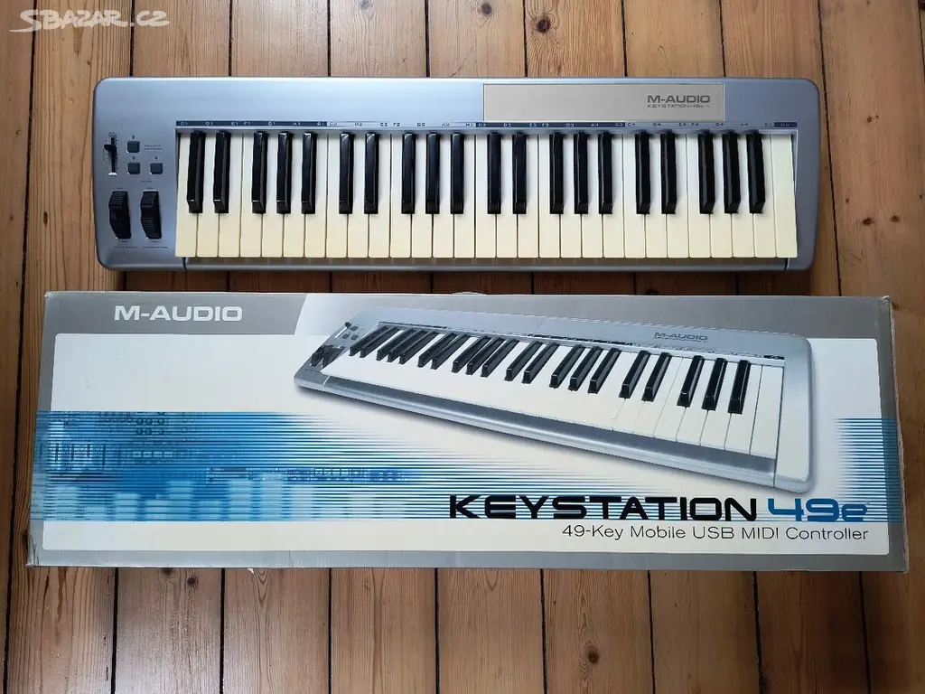 Prodám MIDI klávesy M-Audio Keystation 49e MK1 - Praha 20 - Bazar ...