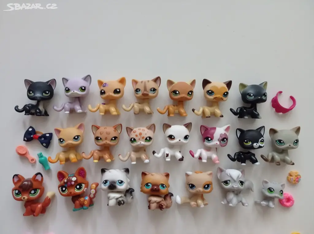 LPS littlest petshop lišky, kočičky kočky shc - Praha - Bazar - Sbazar.cz