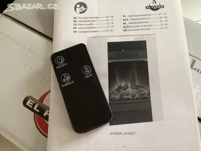 Elektrický krb - Karlovy Vary - Bazar - Sbazar.cz