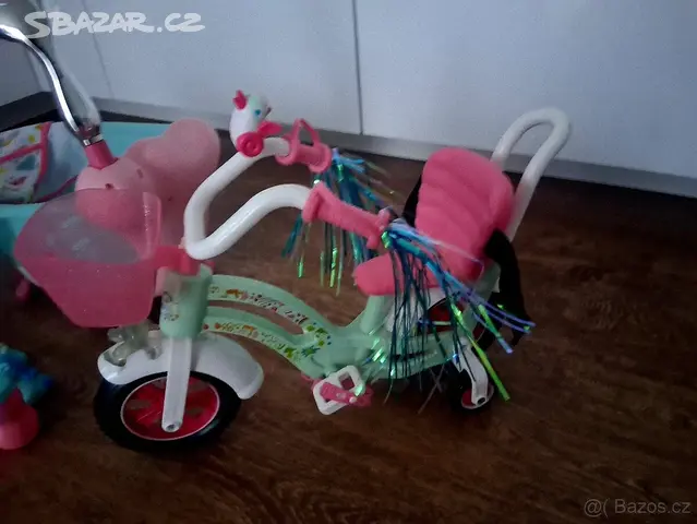 Baby born vana a tříkolka pro panenky - Šakvice - Bazar - Sbazar.cz