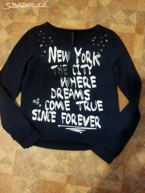 Triko dlouhý rukáv dívčí 158/164 M - Vsetín - Bazar - Sbazar.cz