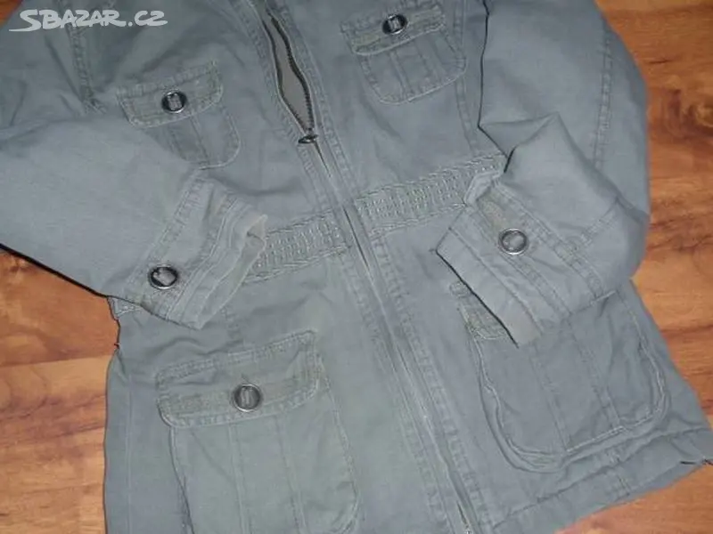 PĚKNÁ PODZIMNÍ BUNDA/PARKA, znač. WISLAN, vel. 136 - Janovice nad ...