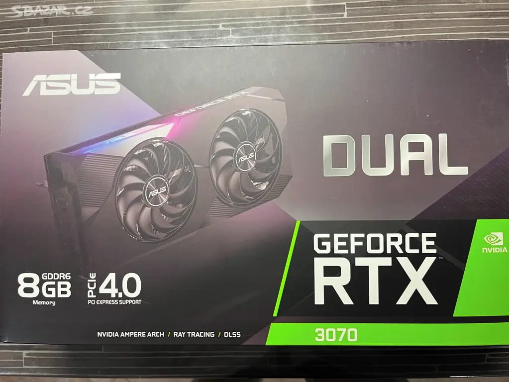 ASUS GeForce RTX 3070 8GB - Třebíč - Bazar - Sbazar.cz
