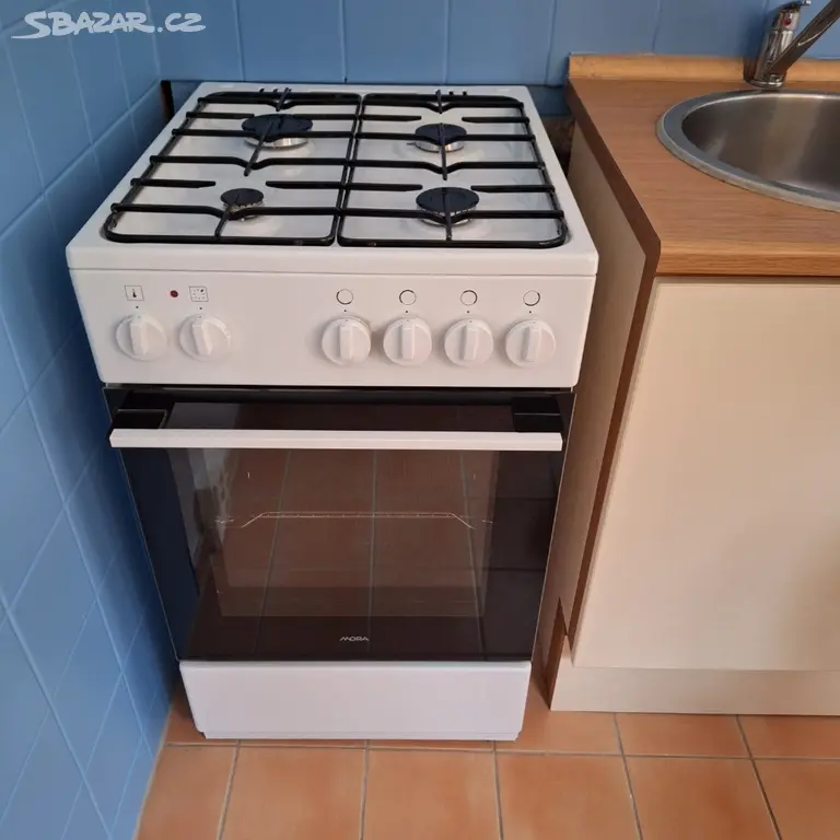 Plynový sporák MORA + hadice plynová. - Opava - Bazar - Sbazar.cz