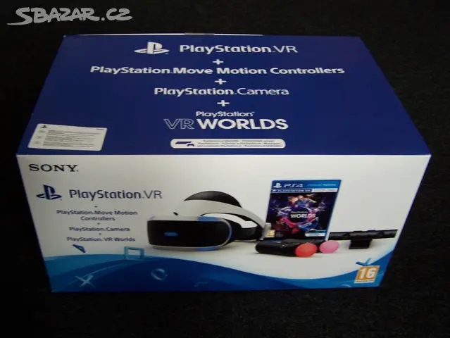 Sony PlayStation VR - Hlavní město Praha - Bazar - Sbazar.cz