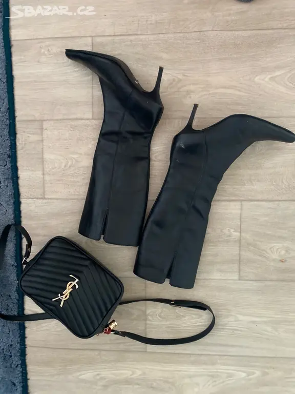 Kozene kozacky jehlove vysoké cerne 38 zip - Praha - Bazar - Sbazar.cz