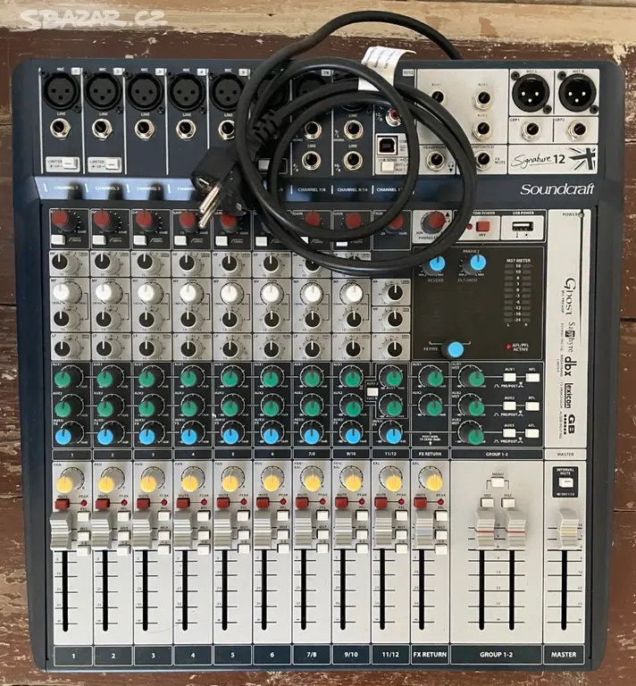 Mixpult Soundcraft Signature 12 - Praha 7 - Bazar - Sbazar.cz