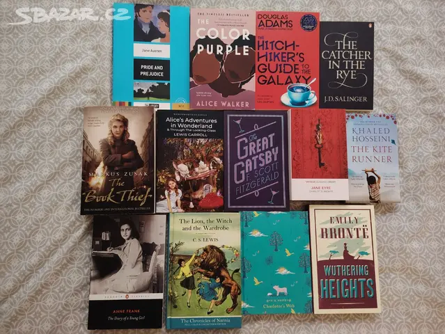 Kolekce anglické literatury, nové knihy - Praha - Bazar - Sbazar.cz