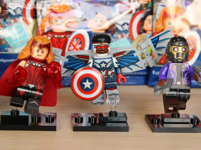 LEGO 71031 minifigurky Studio Marvel 1 - celá sada - Jihlava - Bazar ...