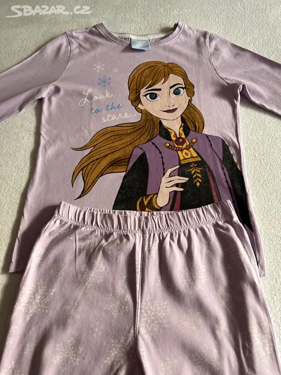 Krásné dívčí pyžamo FROZEN DISNEY velikost 122/128 - Olomouc - Bazar ...