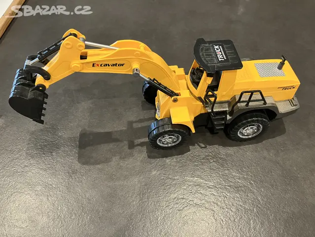 Bagr se zvuky a nakladač - Brno - Bazar - Sbazar.cz